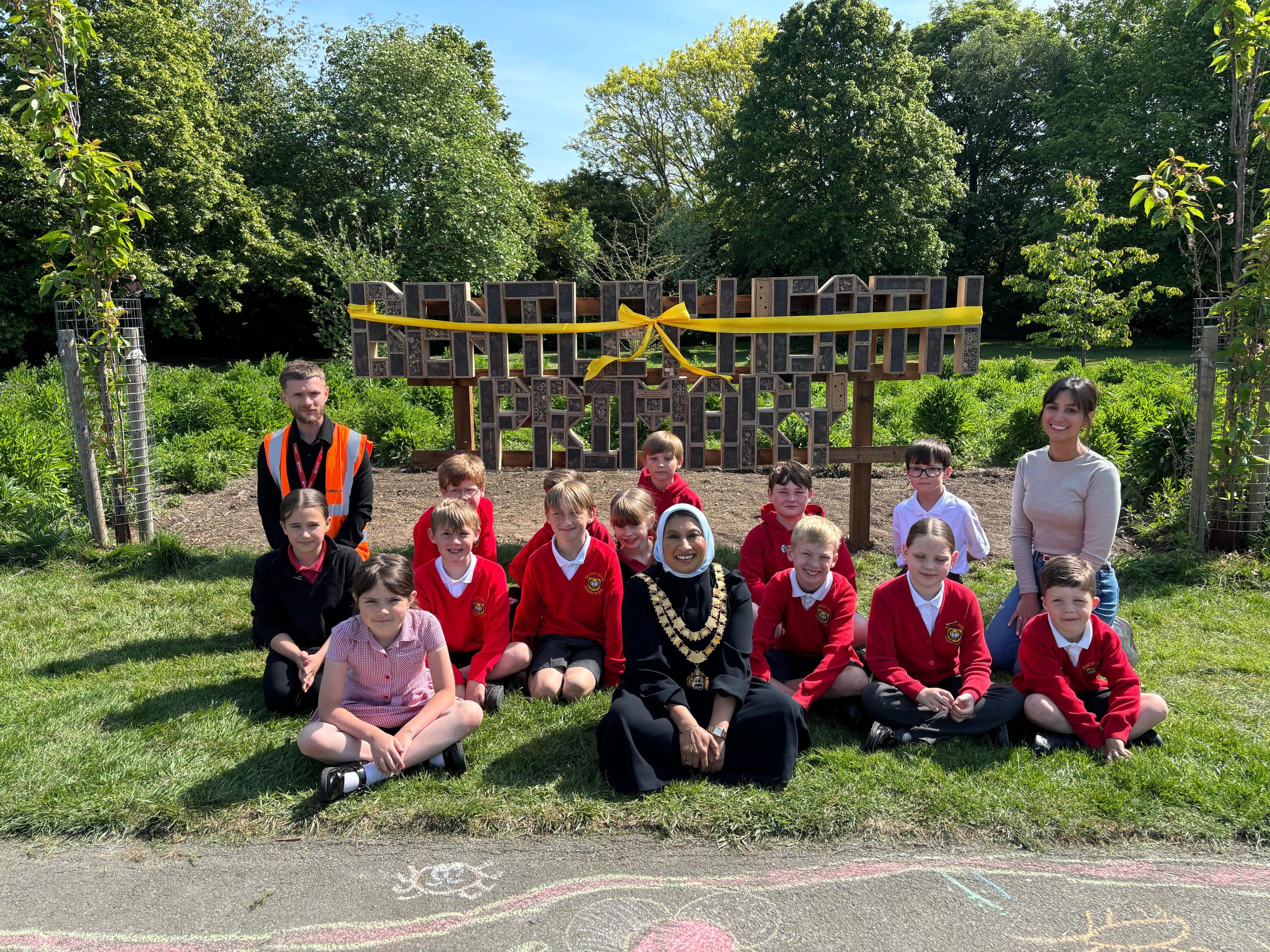 Grand Opening of the Bentley Heath Park Bug Hotel